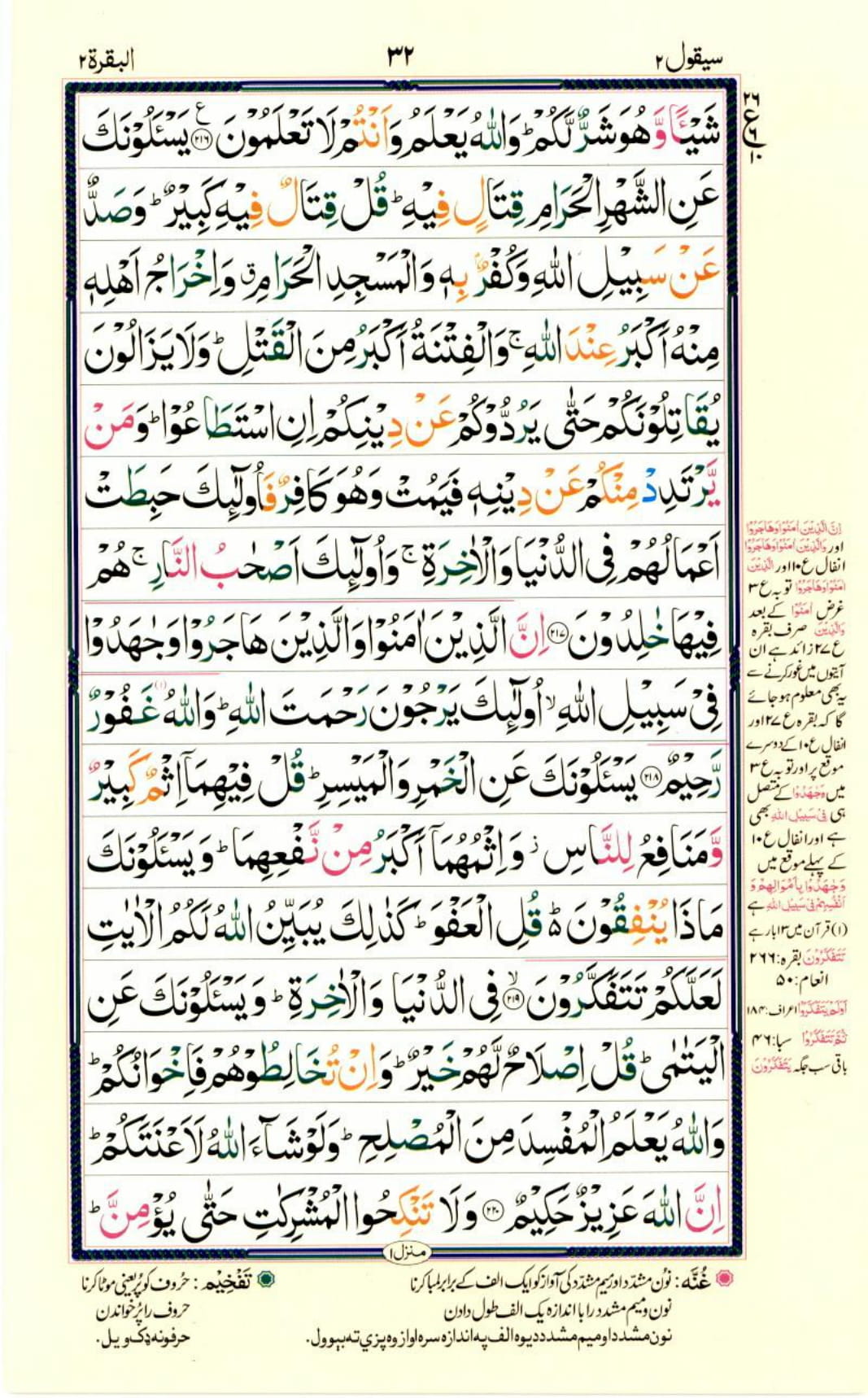 Reading Al Quran Part / Chapter / Siparah 2 Page 32